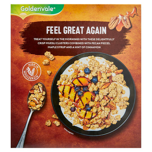 Pecan & Maple Muesli Clusters 500g